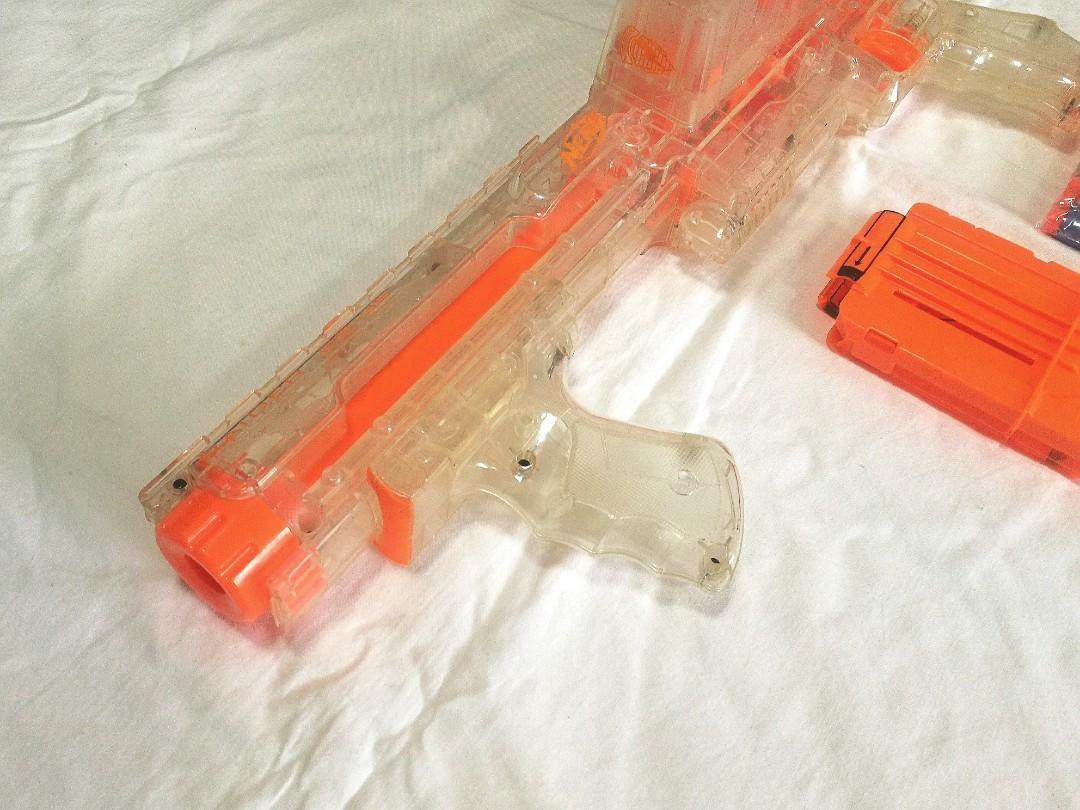 (Rare) Nerf Raider Transparent Clear Limited Edition, Hobbies & Toys ...