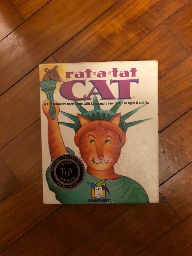 Rat a tat Cat card game, Hobbies & Toys, Toys & Games on Carousell