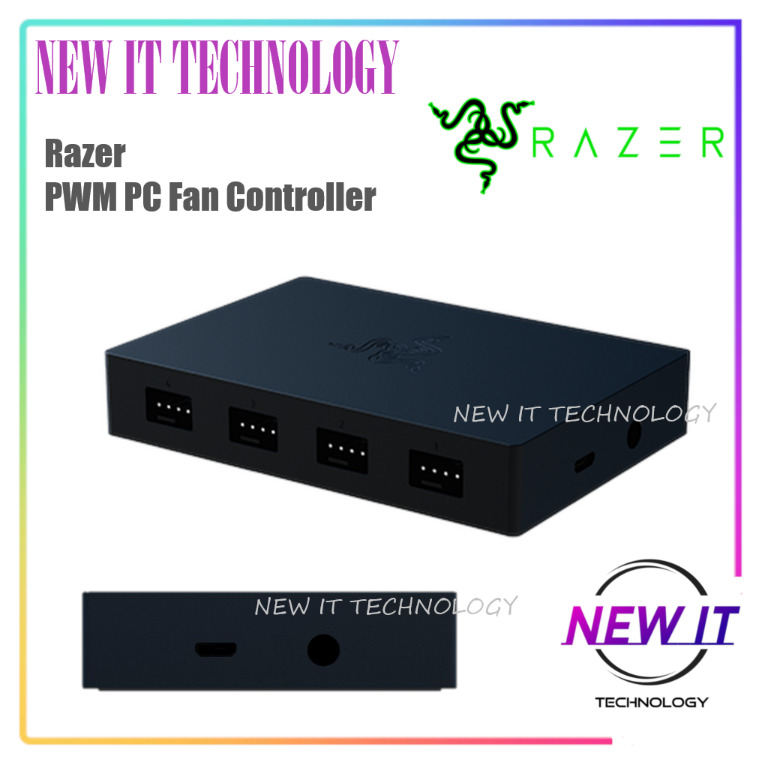 Razer PWM PC Fan Controller Connect Up to 8 Fans Custom Fan Curve ...