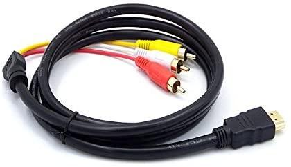 RCA HDMI Audio Video AV Composite Adapter Converter CABLE RED YELLOW ...
