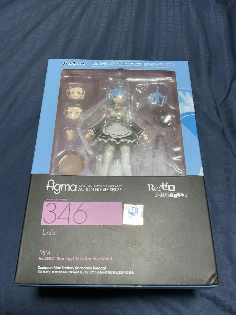 Re zero figma rem japan anime figurine kadokawa starting life in ...