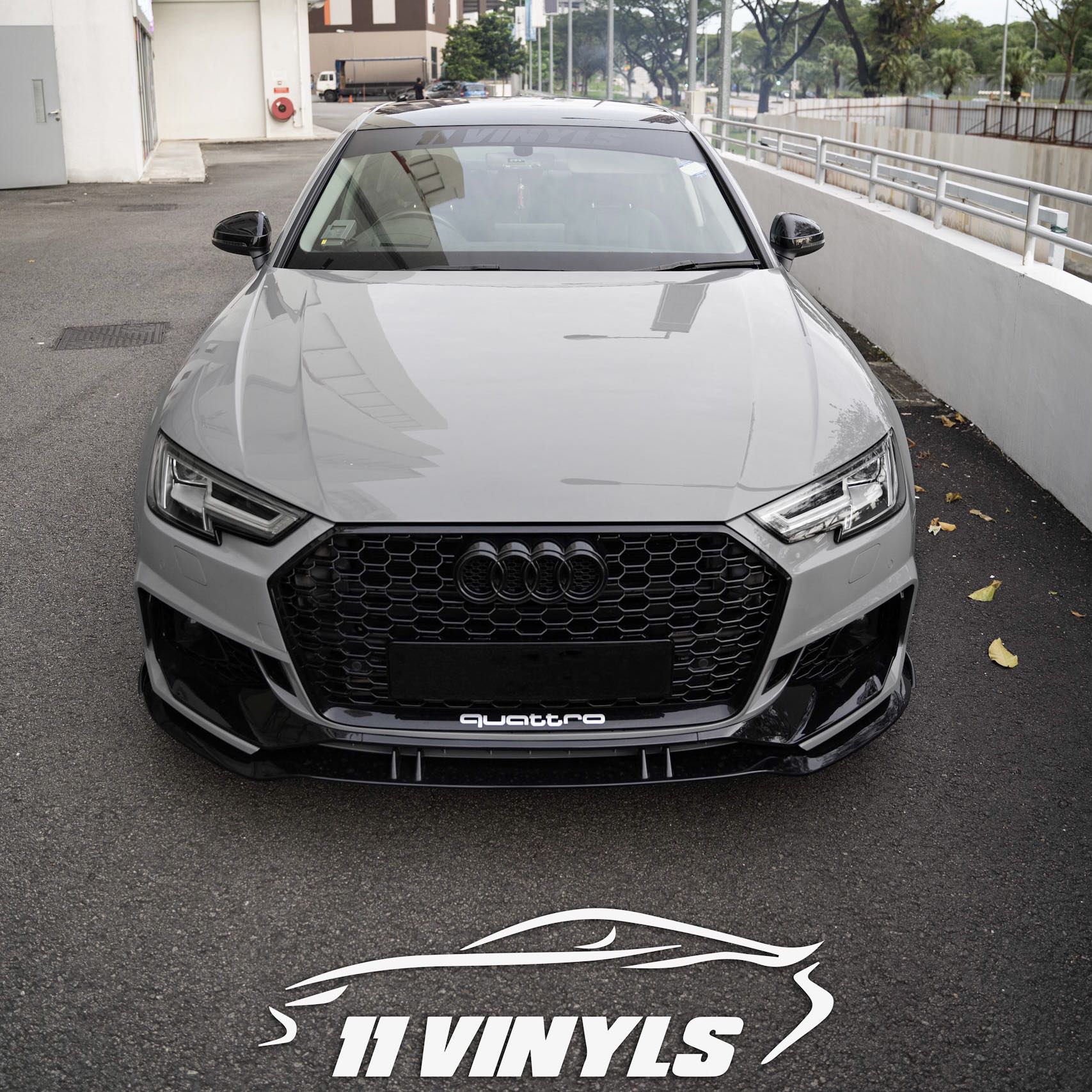 Audi RS4 Front Bumper - A4 B9 Bodykit, Car Accessories, Accessories on ...