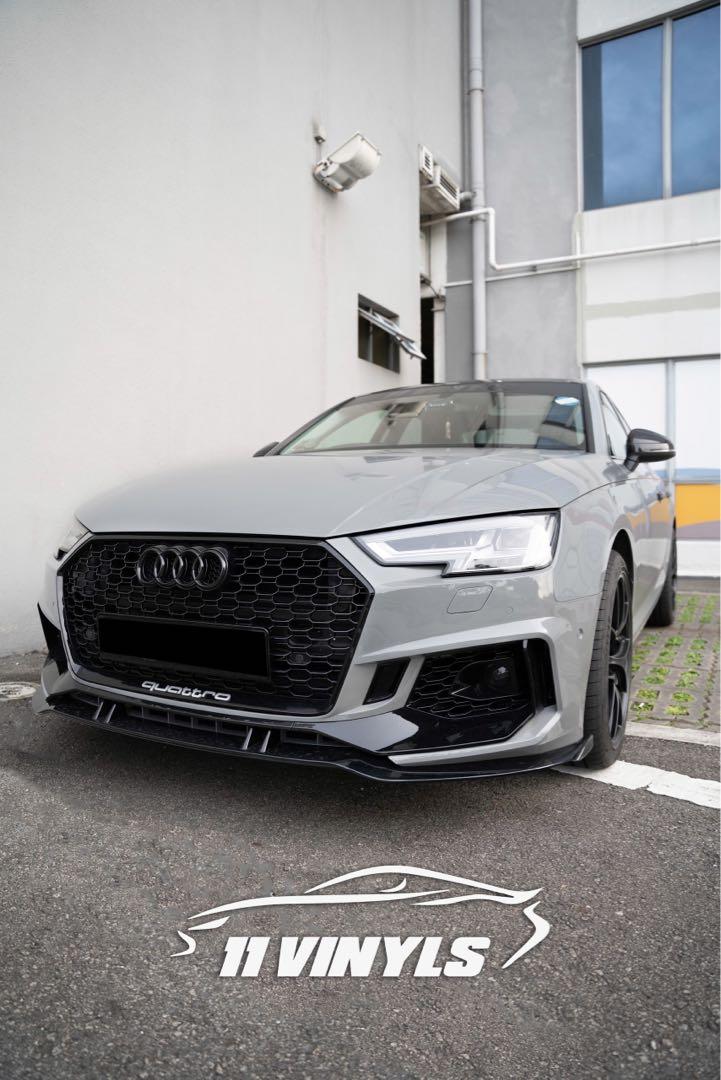 Audi RS4 Front Bumper - A4 B9 Bodykit, Car Accessories, Accessories on ...