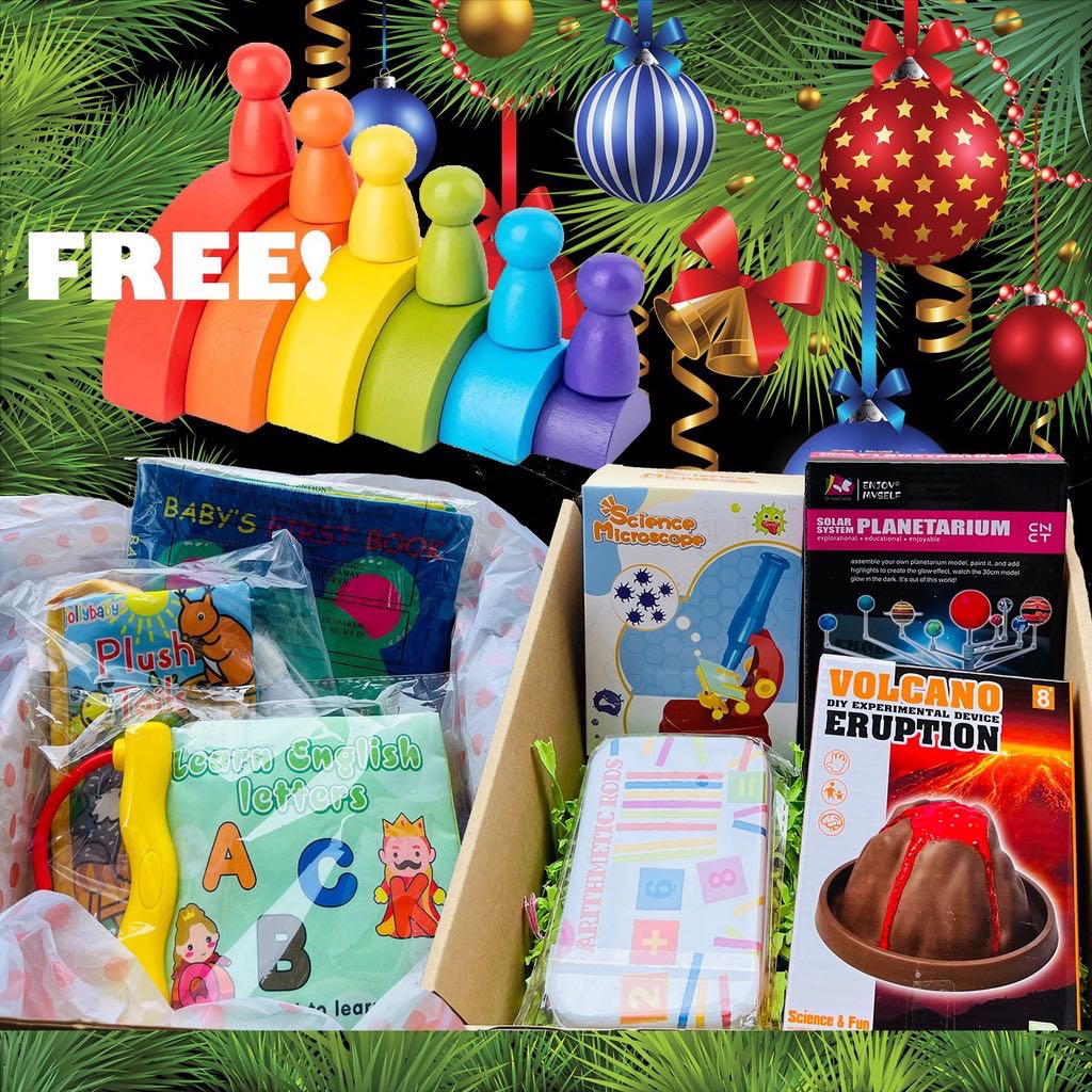 Science Experiment Gift Set Soft Books Christmas Birthday Gift Volcano ...