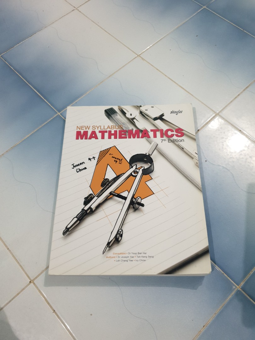 Secondary 4 mathematics textbook, Hobbies & Toys, Books & Magazines ...