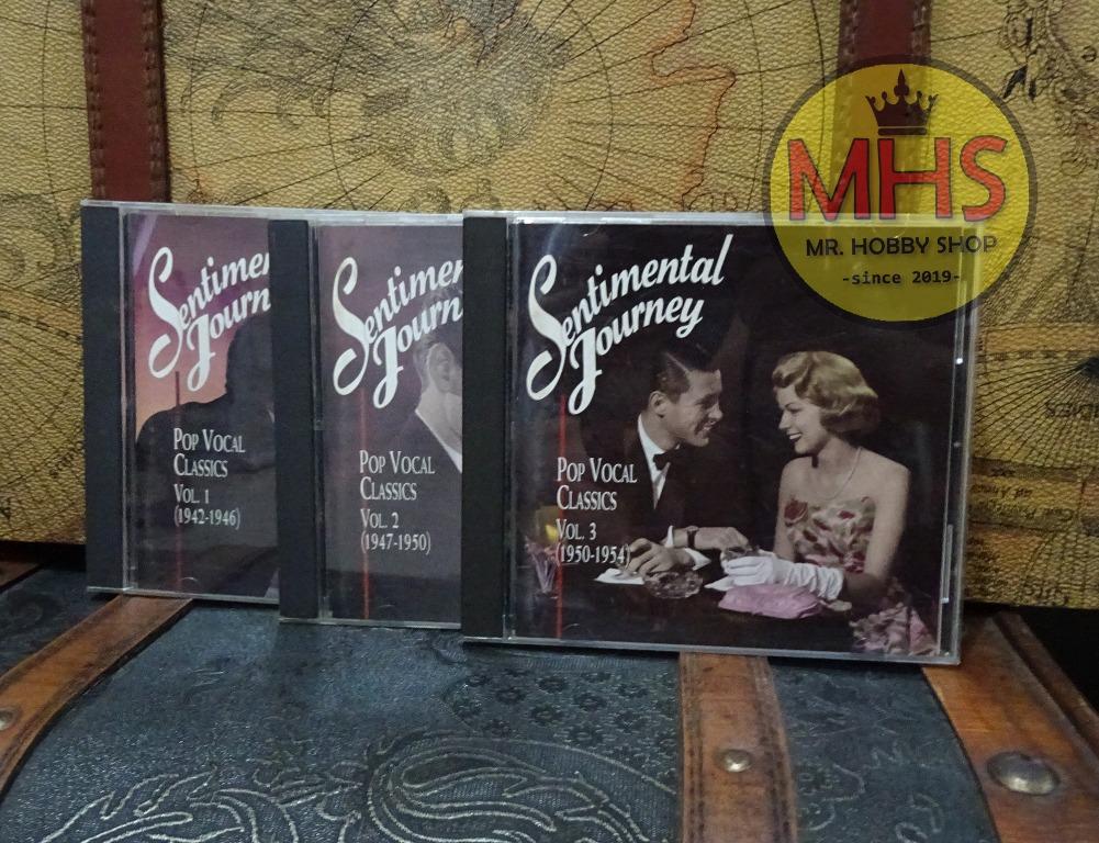 Sentimental Journey Pop Vocal Classics Volume 1, 2, 3 (100% Original ...