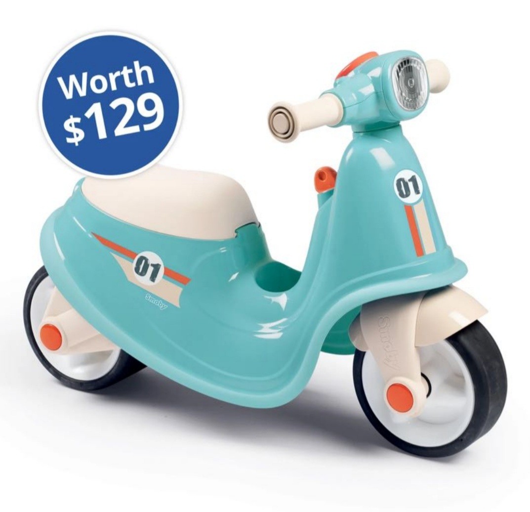 Smoby scooter, Babies & Kids, Infant Playtime on Carousell