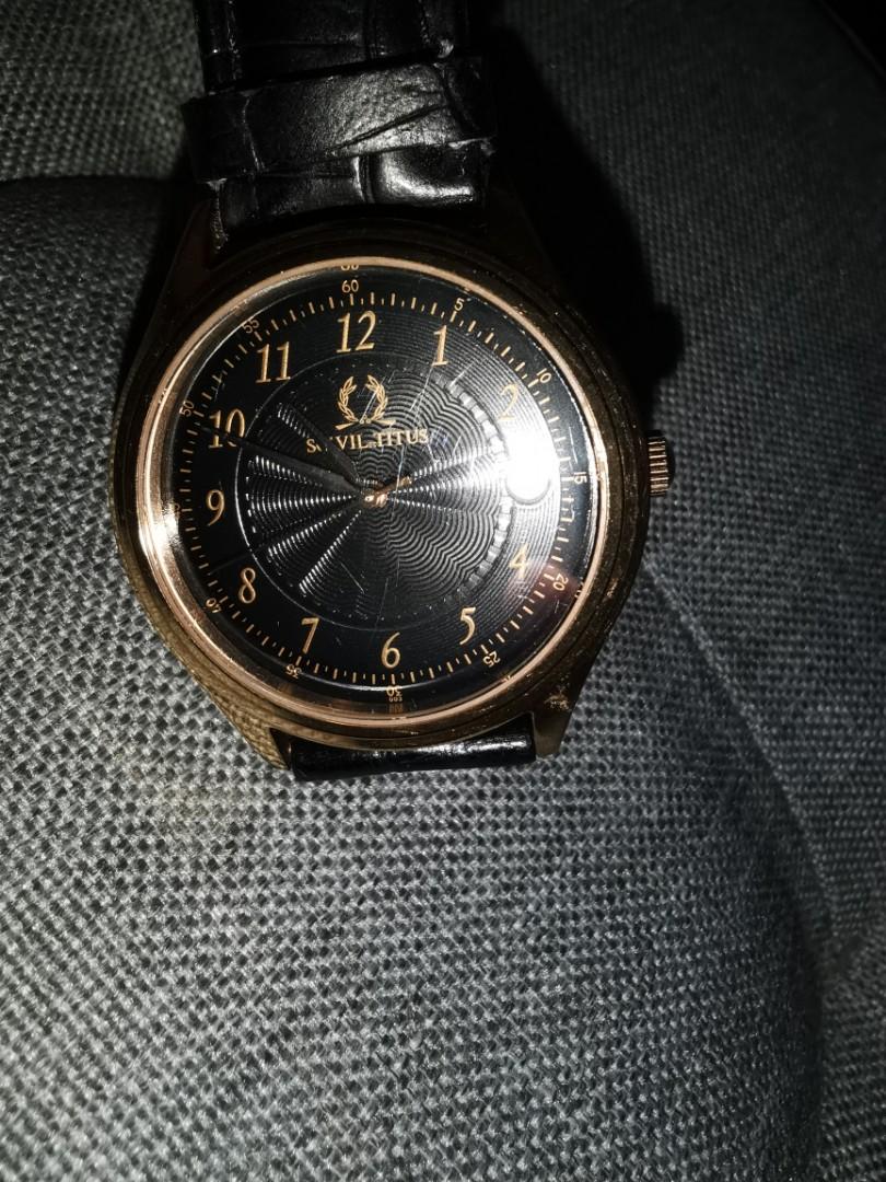 Solvil titus 天长地久 watch, Luxury, Watches on Carousell