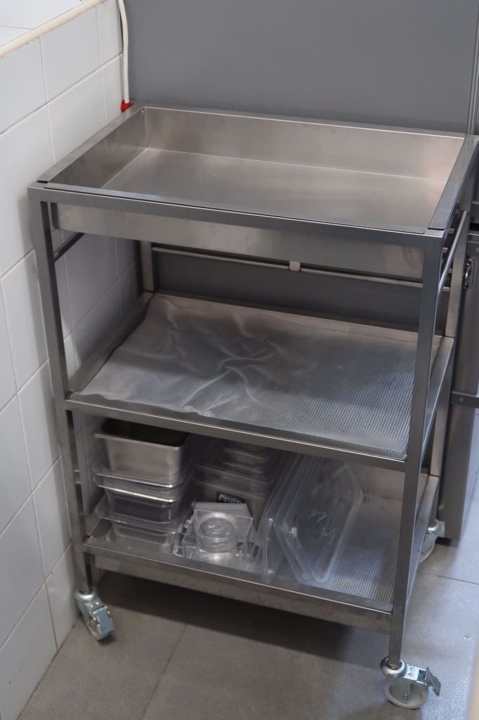 Stainless Steel Trolley Table, Furniture & Home Living, Bathroom ...