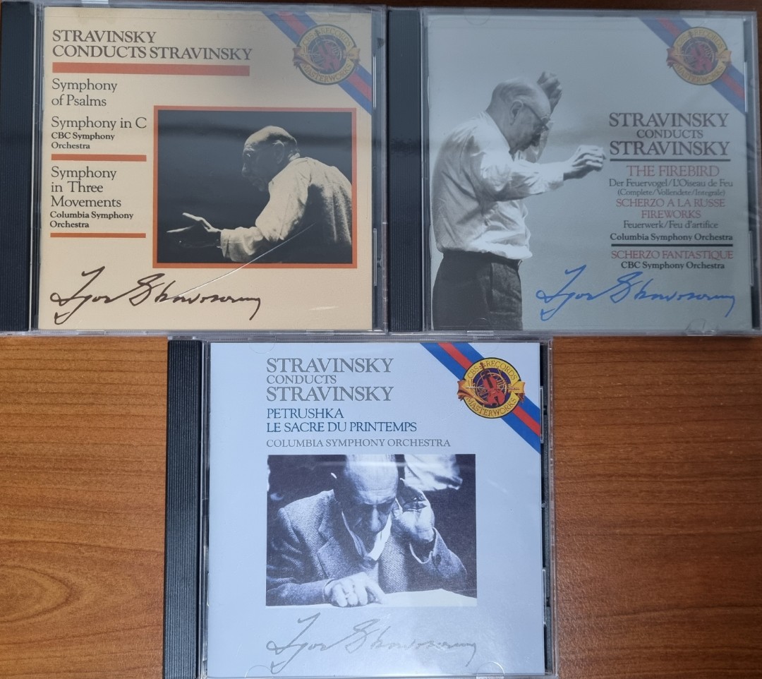 Stravinsky Conducts Stravinsky Various CDs (Price Includes All CDs ...