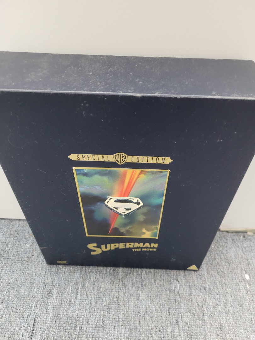 SUPERMAN DVD SET, 興趣及遊戲, 音樂、樂器 & 配件, 音樂與媒體 - CD 及 DVD - Carousell