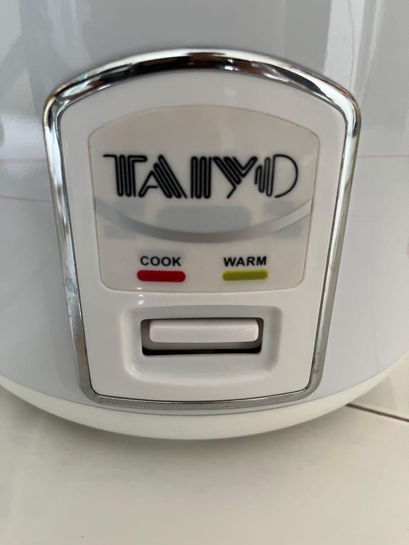 Taiyo rice cooker 1.8L, TV & Home Appliances, Kitchen Appliances ...