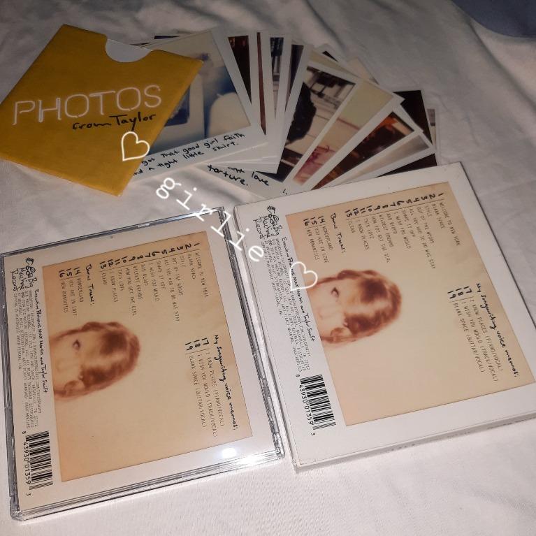 TAYLOR SWIFT - 1989 Deluxe (DLX) CD Album COMPLETE "Set 3" Polaroids ...