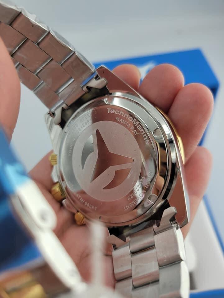 Technomarine manta ray watch, Men's Fashion, Watches & Accessories ...