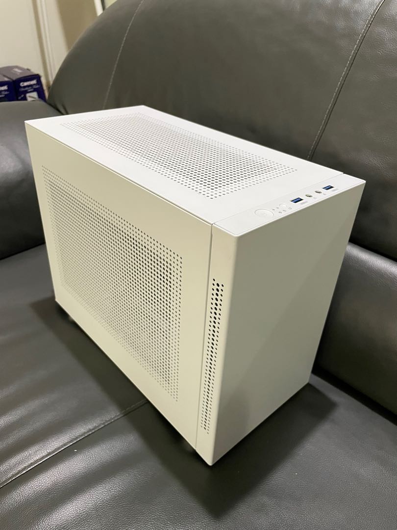 Tecware Fusion Steel White mATX ITX PC Desktop Case, Computers & Tech ...