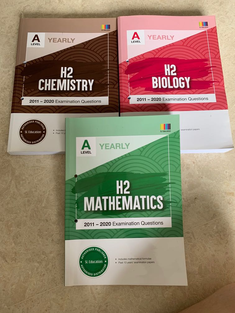 Ten year series (chem, bio, math), Hobbies & Toys, Books & Magazines ...