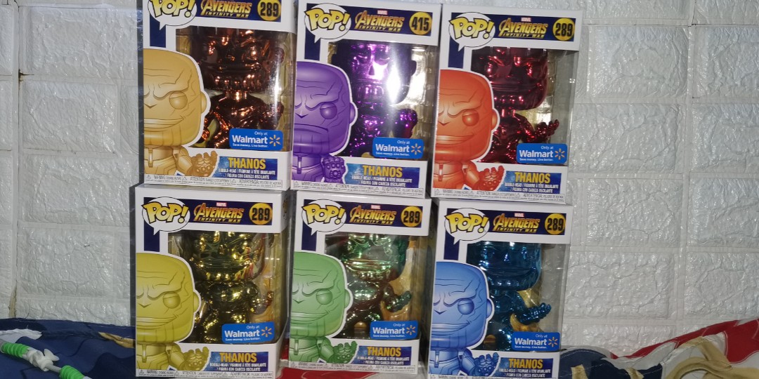 THANOS CHROME WALMART EXCLUSIVE, Hobbies & Toys, Toys & Games on Carousell