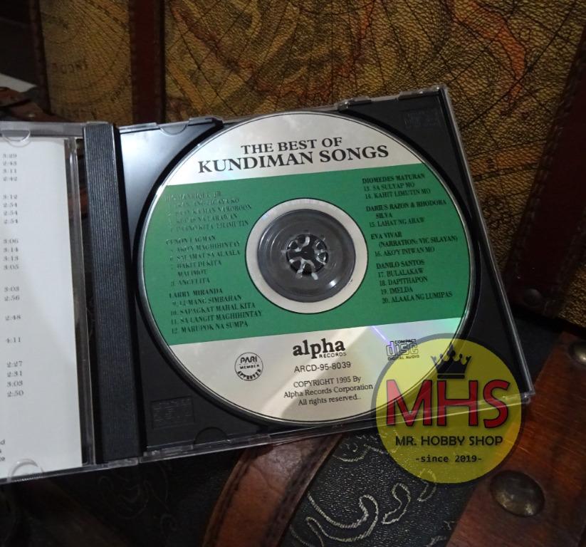 The Best of Kundiman Songs CD (100% Original Copy), Hobbies & Toys ...