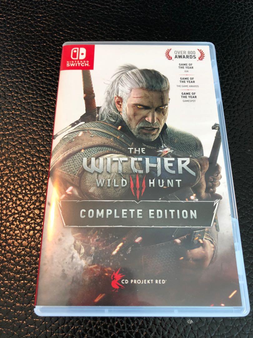 Switch The Witcher Complete Edition 巫師 完全版, 電子遊戲, 電子遊戲, Nintendo 任天堂 ...