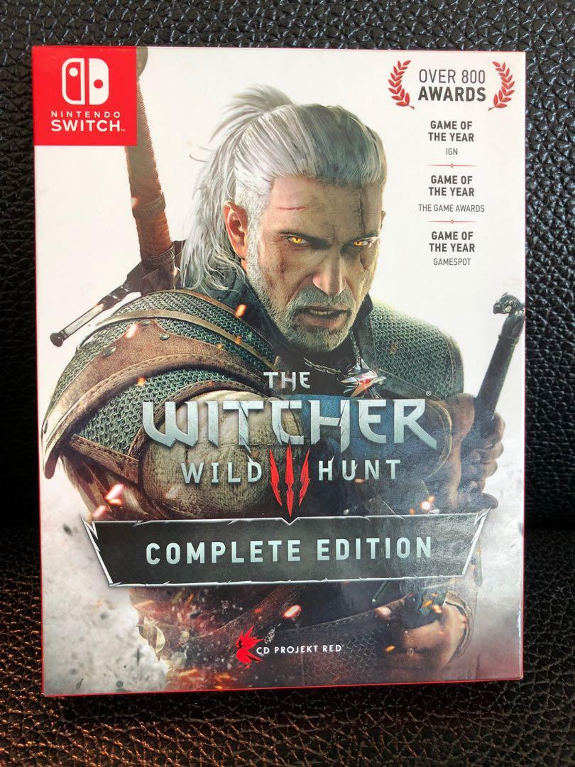 Switch The Witcher Complete Edition 巫師 完全版, 電子遊戲, 電子遊戲, Nintendo 任天堂 ...