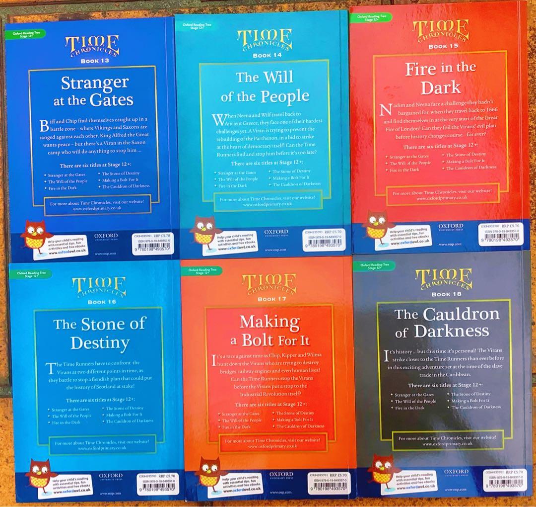 Time Chronicles 6 Book Adventure Story Set (Reading on with Biff, Chip ...