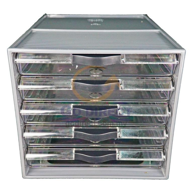 Toyogo 5 Tier A4 Document Drawer, Furniture & Home Living, Furniture ...