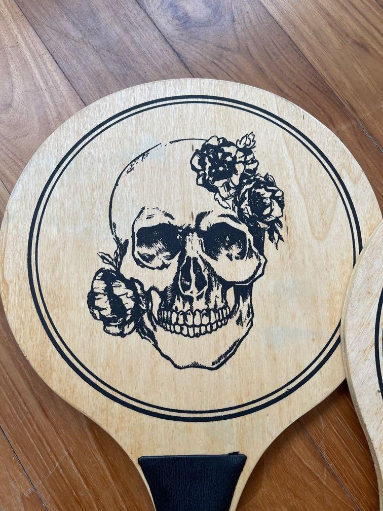 TYPO skull paddles, Hobbies & Toys, Stationery & Craft, Craft Supplies ...