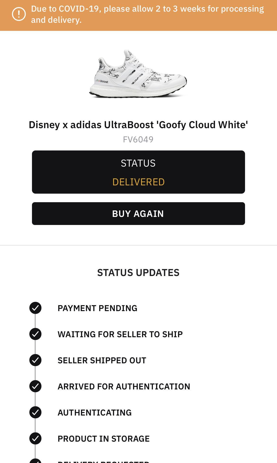 Ultra Boost DNA x Disney Goofy, Men's Fashion, Footwear, Sneakers on ...