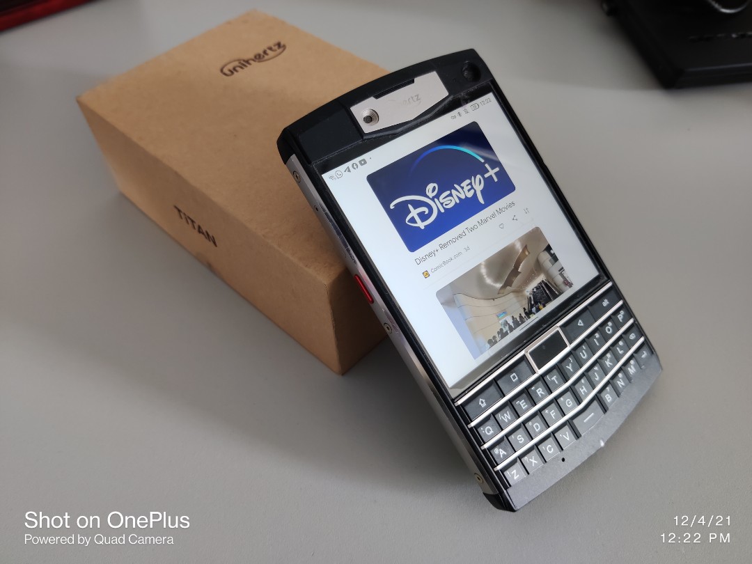 Unihertz Titan phone with physical keyboard, Mobile Phones & Gadgets ...