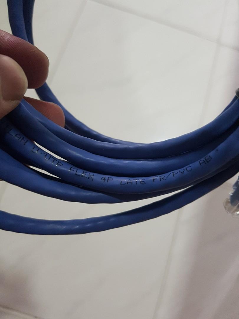 UPT CAT6 Cable 3M, Computers & Tech, Parts & Accessories, Cables ...