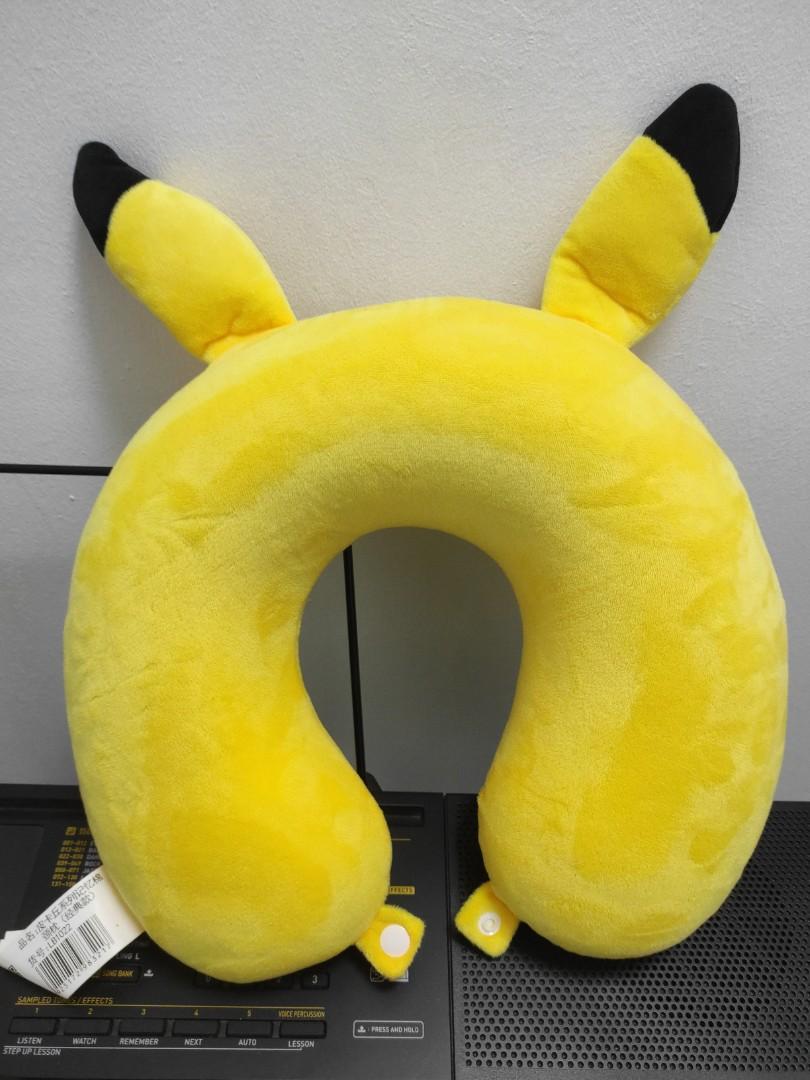 U-shaped pikachu neck rest pillow, Everything Else on Carousell