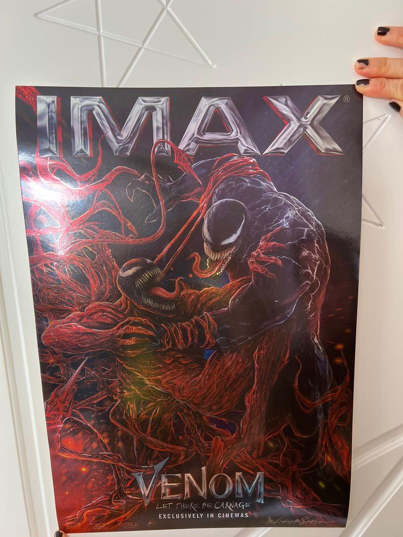 venom poster IMAX, 興趣及遊戲, 玩具 & 遊戲類 - Carousell