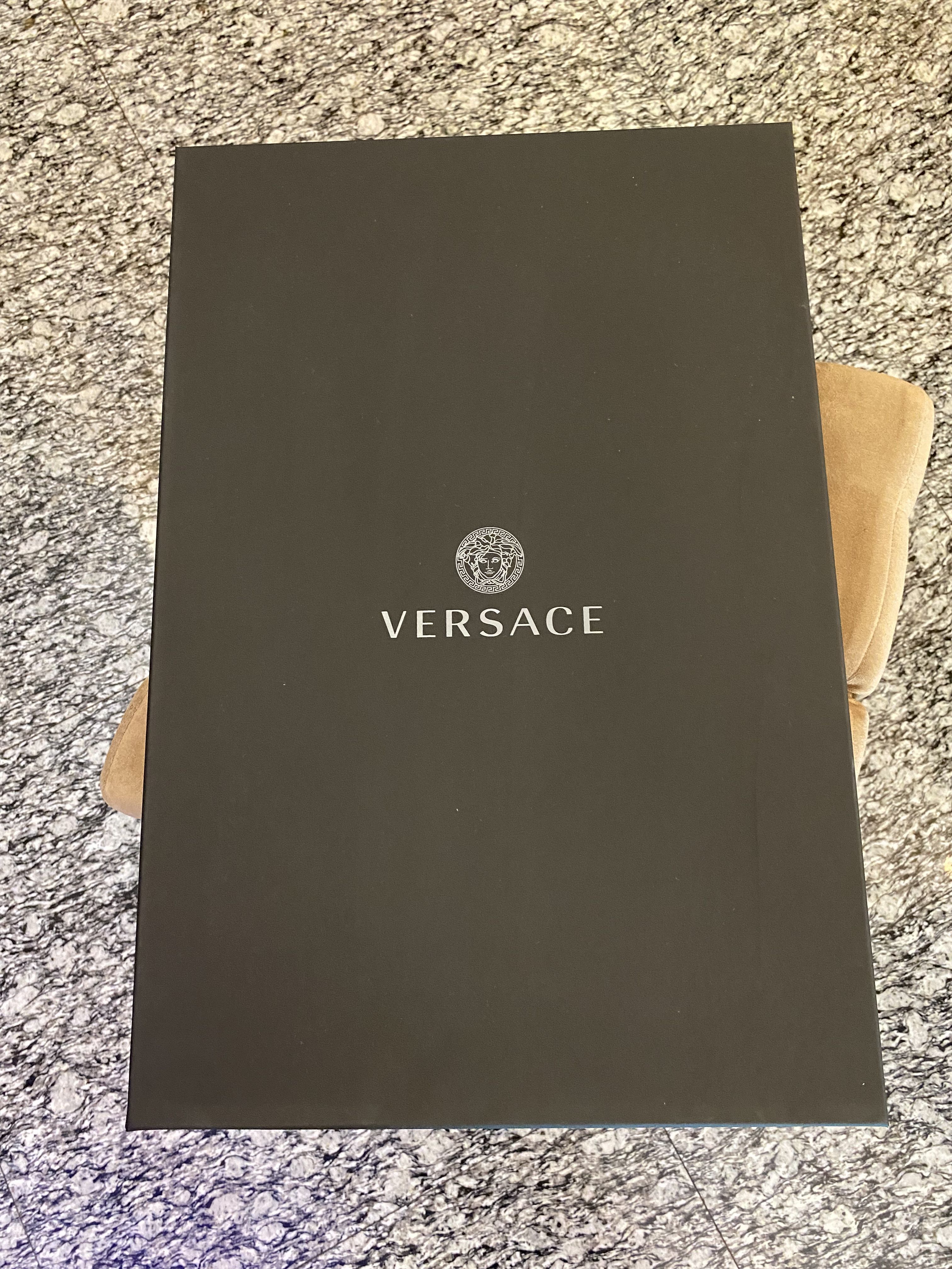 Versace Box, Luxury, Accessories on Carousell