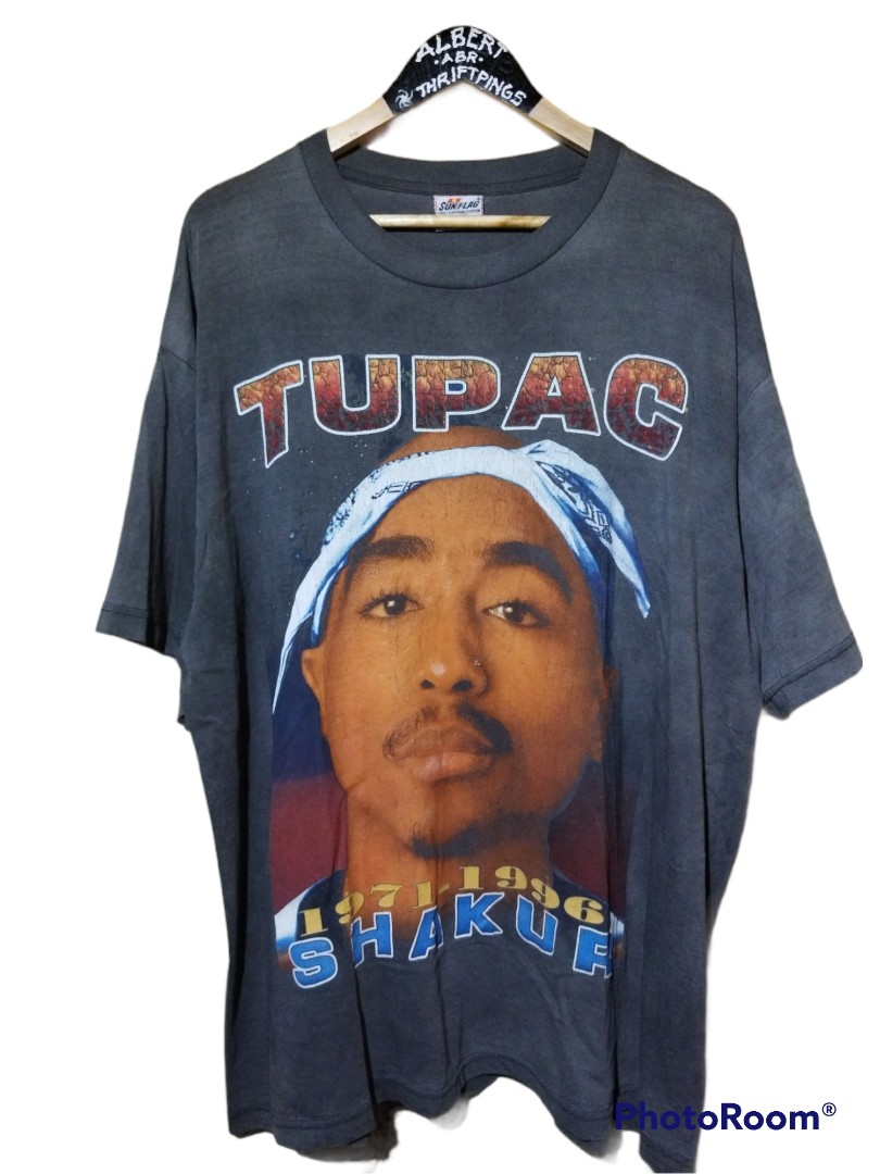 Vintage bootleg RIP TUPAC rap tee, Men's Fashion, Tops & Sets, Tshirts ...