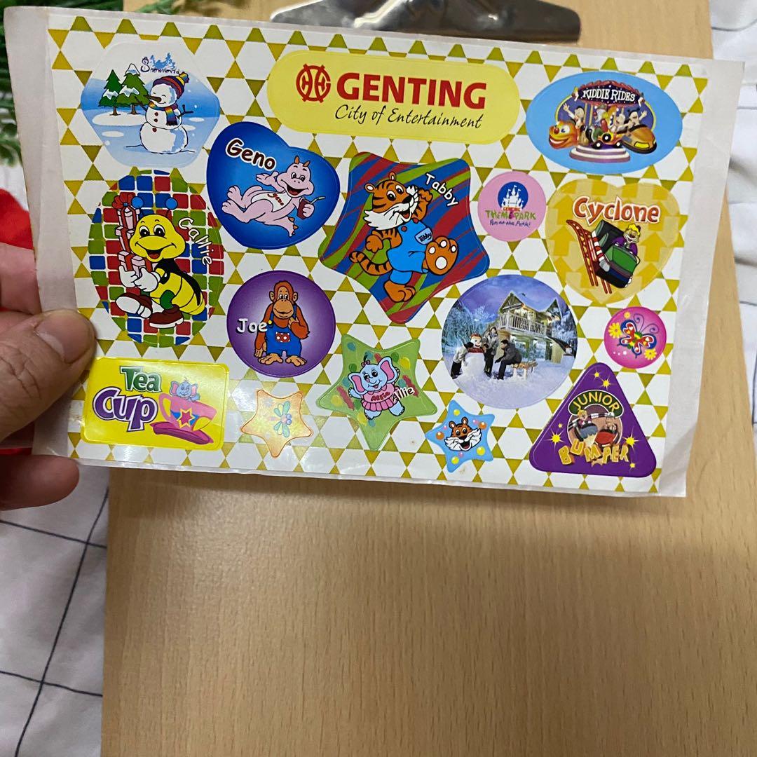 Vintage GENTING theme park sticker, Everything Else, Others on Carousell