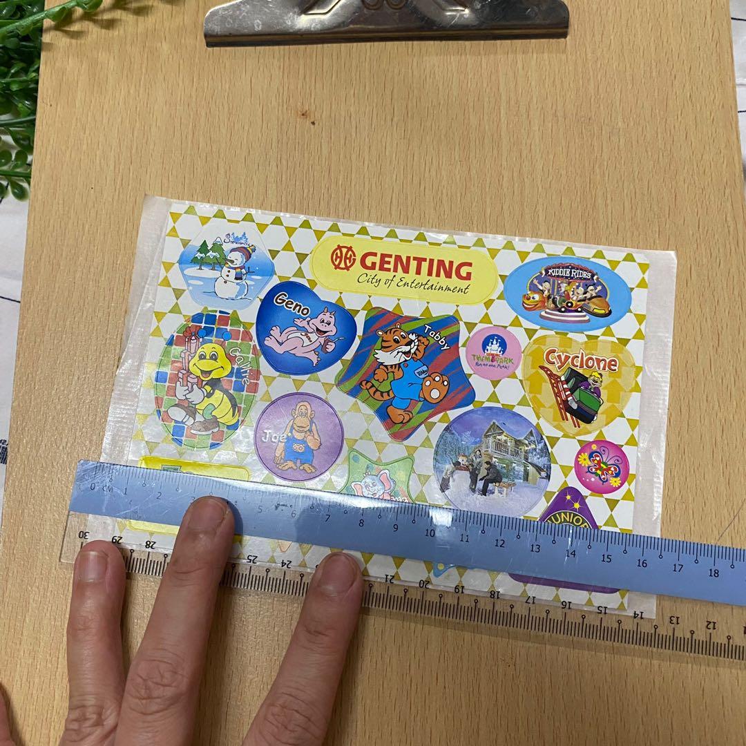 Vintage GENTING theme park sticker, Everything Else, Others on Carousell
