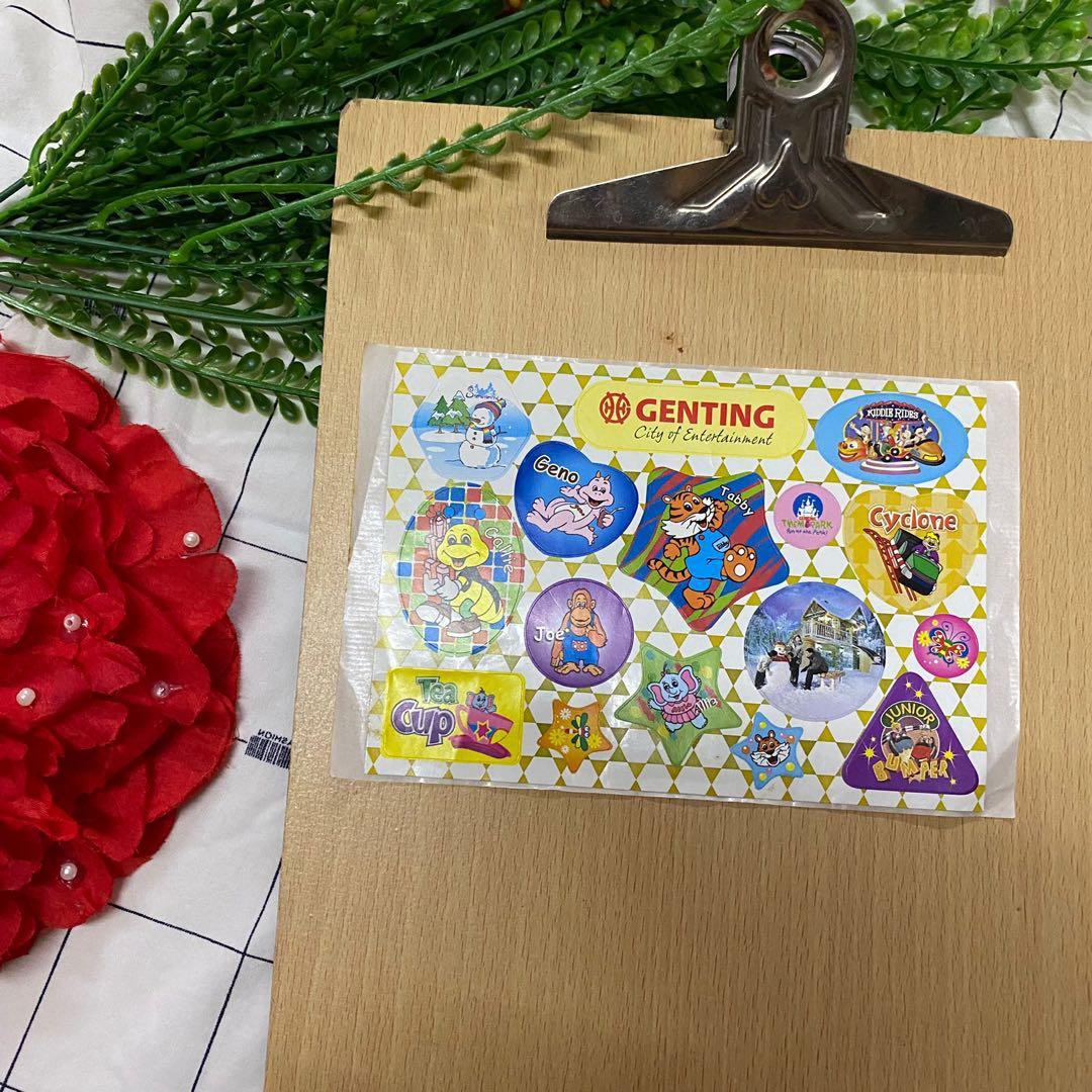 Vintage GENTING theme park sticker, Everything Else, Others on Carousell