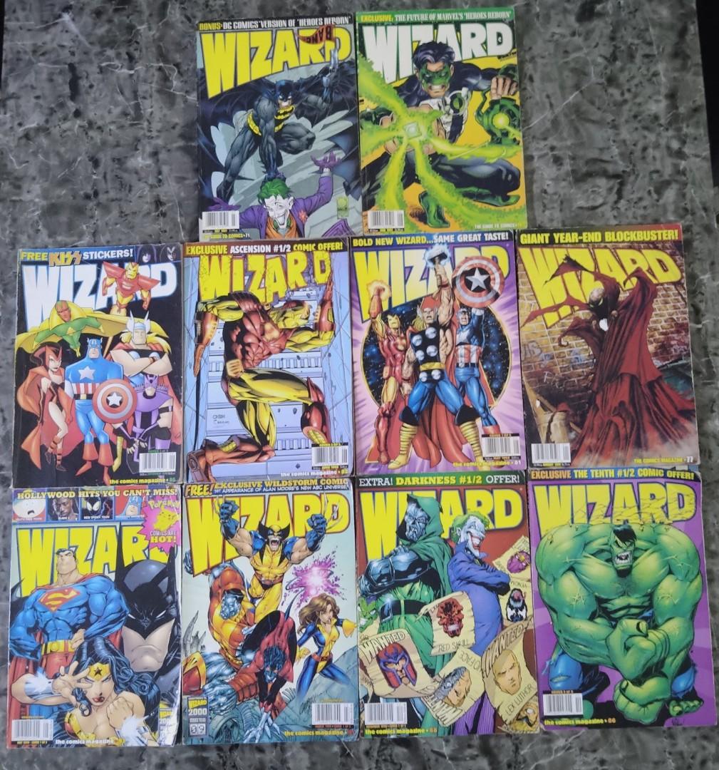 WIZARD THE COMICS MAGAZINE, Hobbies & Toys, Books & Magazines ...