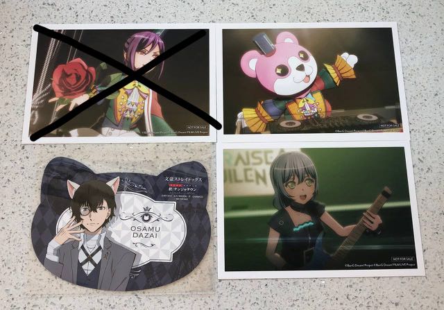 WTS Instock Bang Dream Bandori Michelle Misaki Lock Asahi Rokka Animate ...