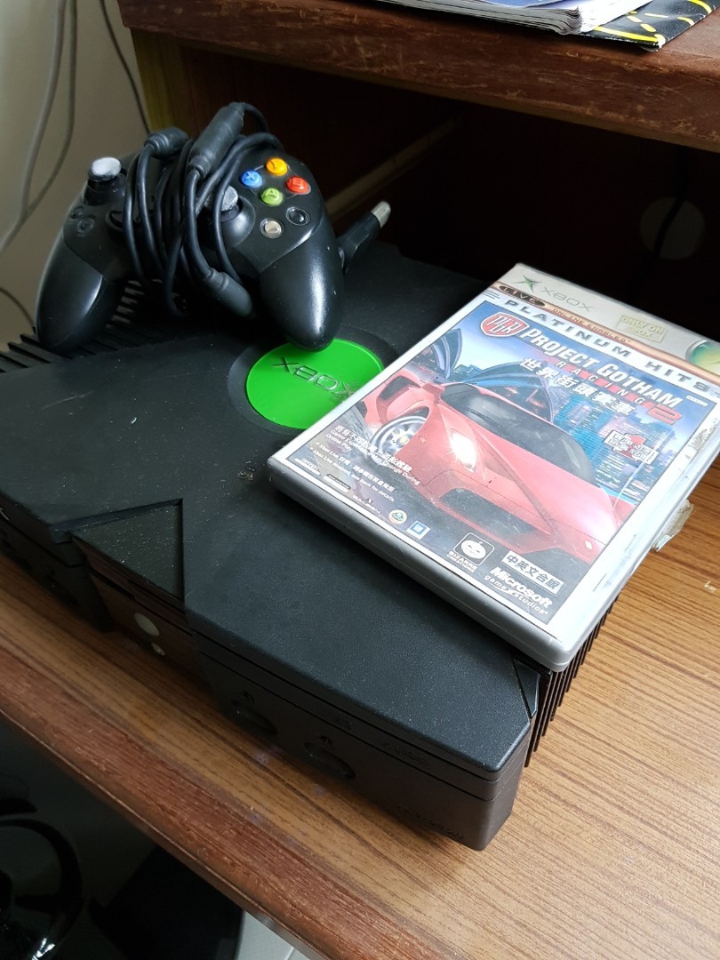 Xbox First Edition, Video Gaming, Video Game Consoles, Xbox on Carousell