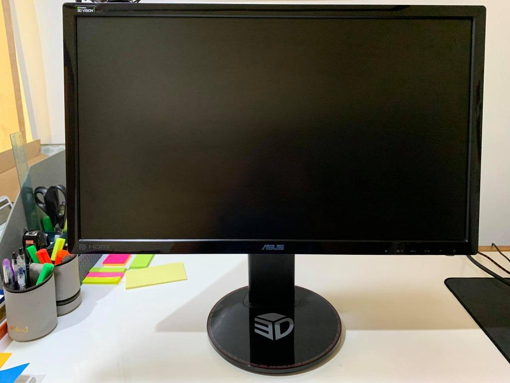 24" Gaming Monitor Asus VG248QE 144hz, Computers & Tech, Parts ...
