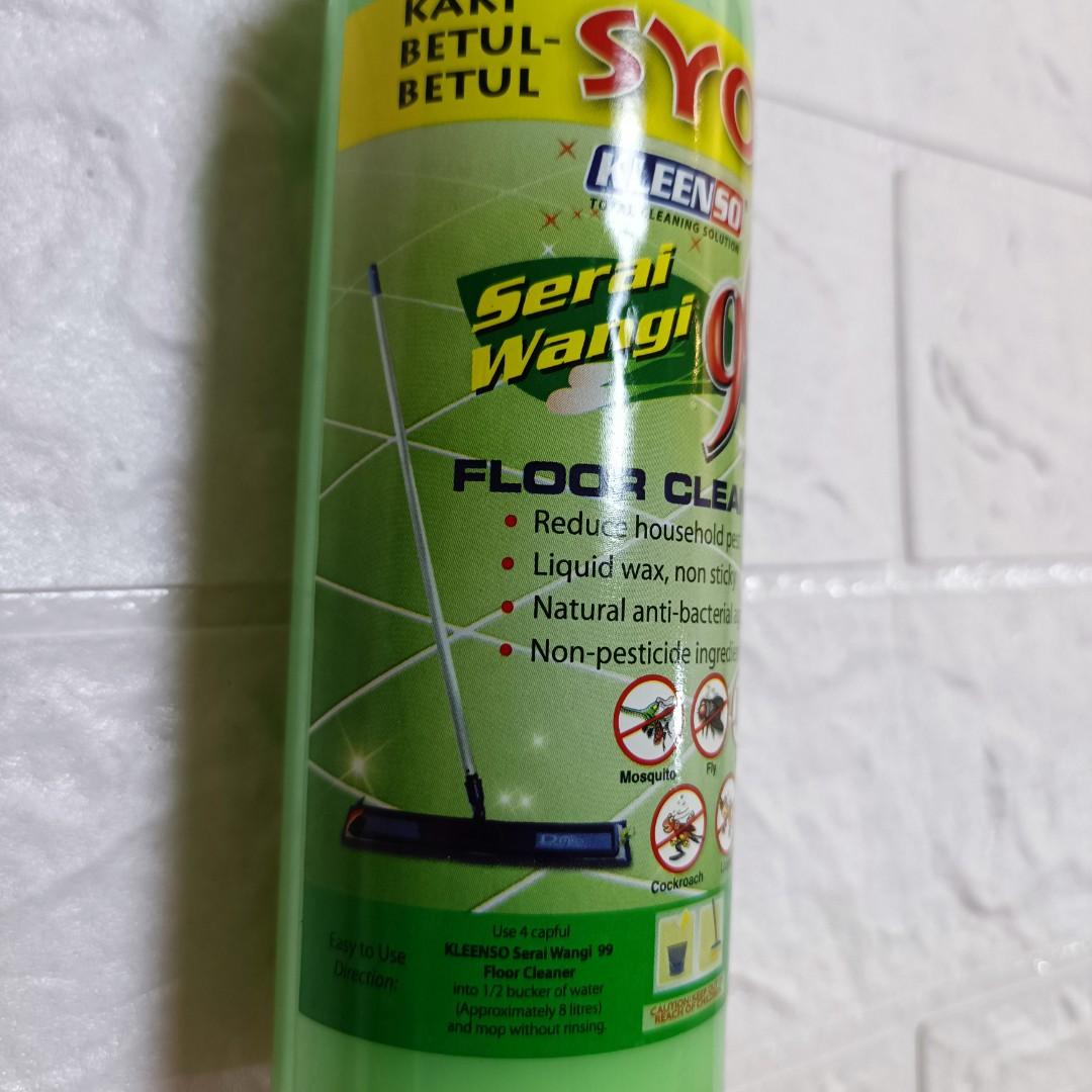250ml Kleenso Serai Wangi Floor Cleaner Pencuci Lantai halau nyamuk ...