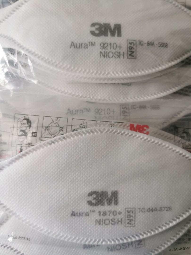 3M 1870/9210 NIOSH, Health & Nutrition, Face Masks & Face Shields on ...