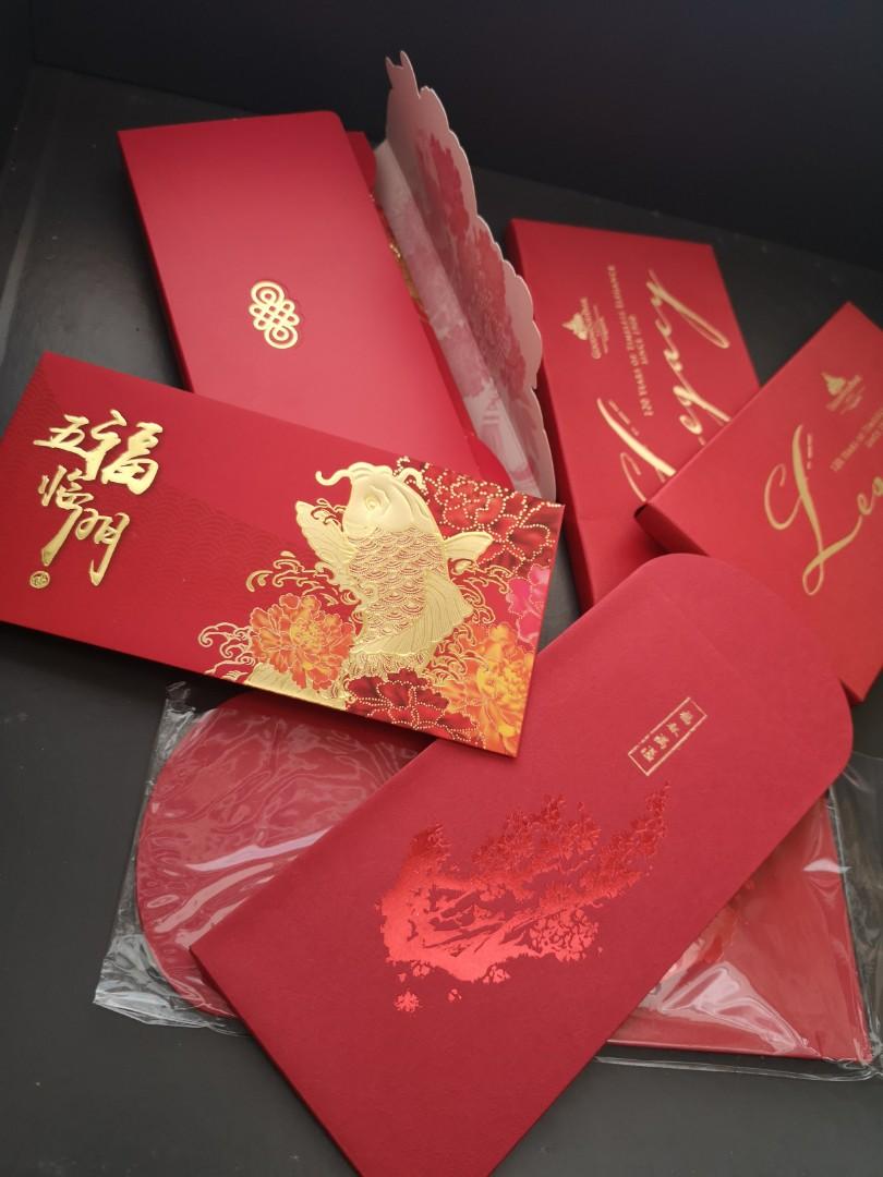 42 pcs Red packet _ Ang bao_Box packs, Hobbies & Toys, Stationery ...