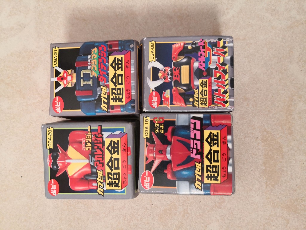 絕版 Popy Bandai 超合金扭蛋 全新的, 興趣及遊戲, 玩具 & 遊戲類 - Carousell