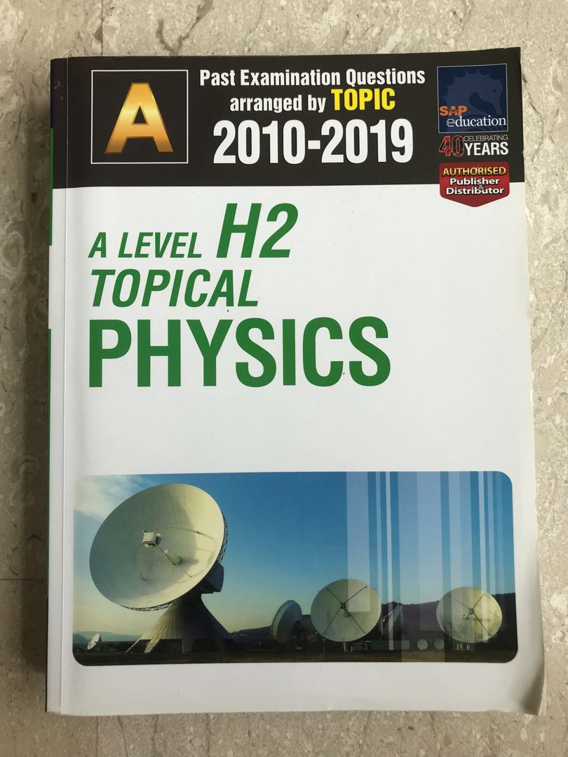 A Level Physics Ten Year Series Topical/ TYS 2010-2019, Hobbies & Toys ...