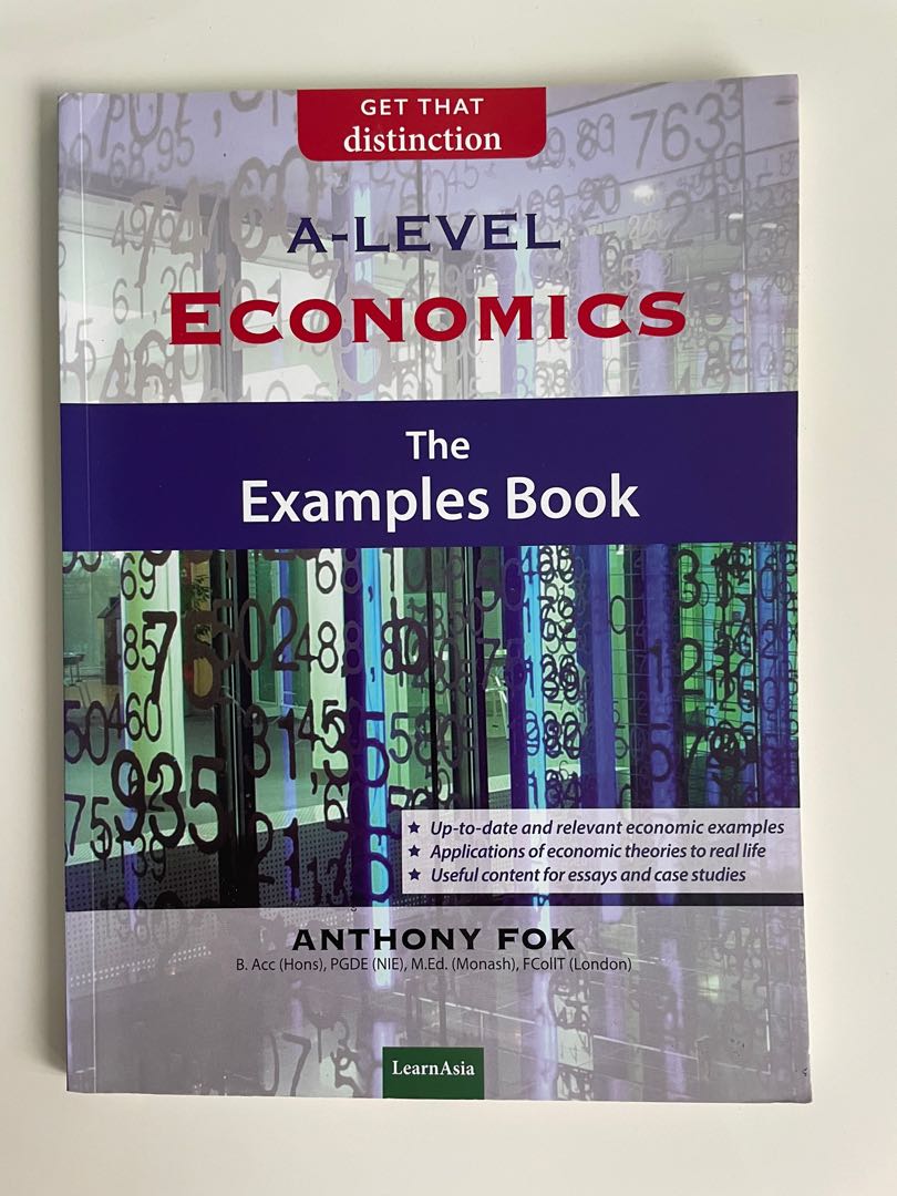 A Levels H2 Economics Examples Assessment Book, Hobbies & Toys, Books ...