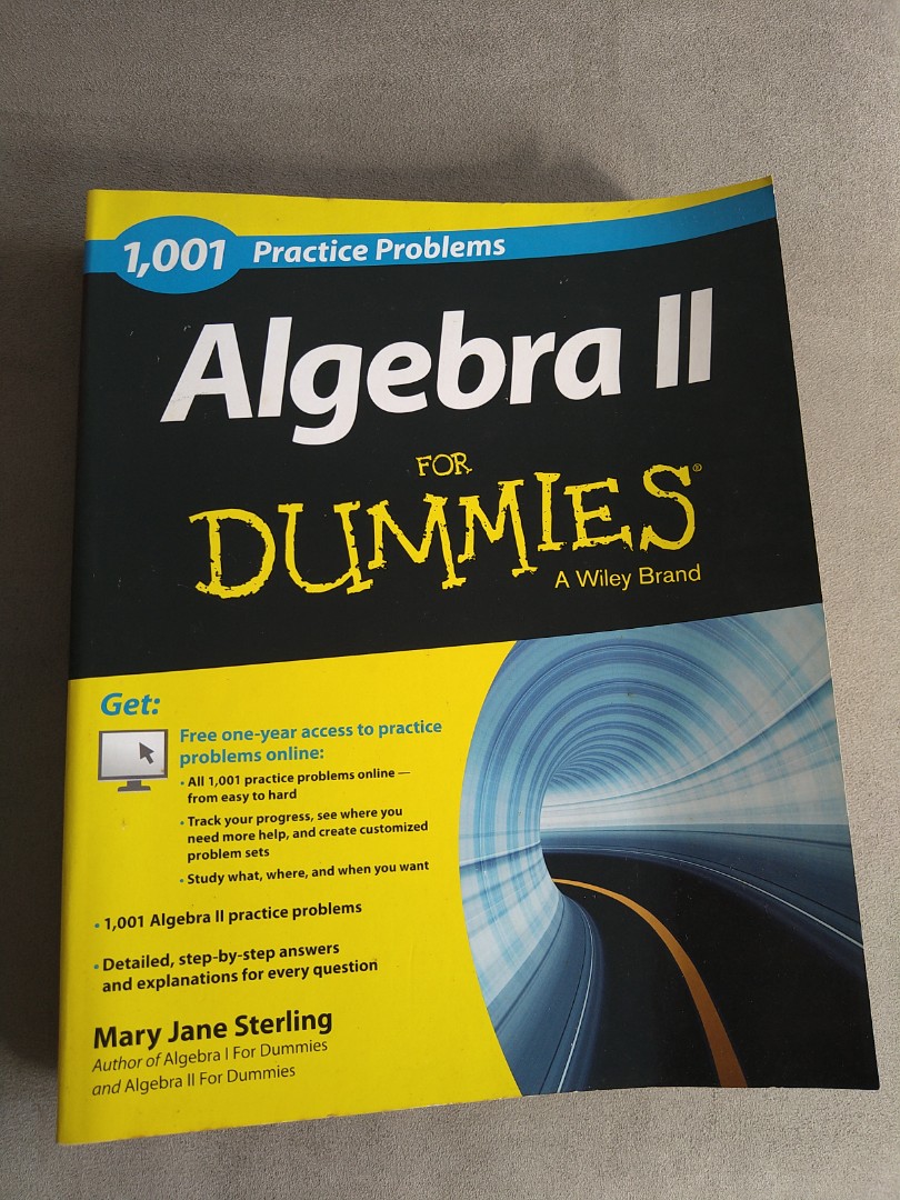 Algebra II For Dummies, Hobbies & Toys, Books & Magazines, Textbooks on ...