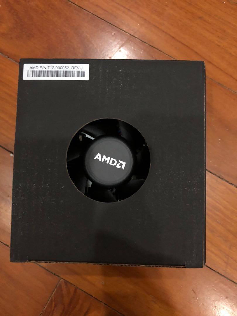 AMD AM4 wraith spire stock fan 4pin, Computers & Tech, Parts ...