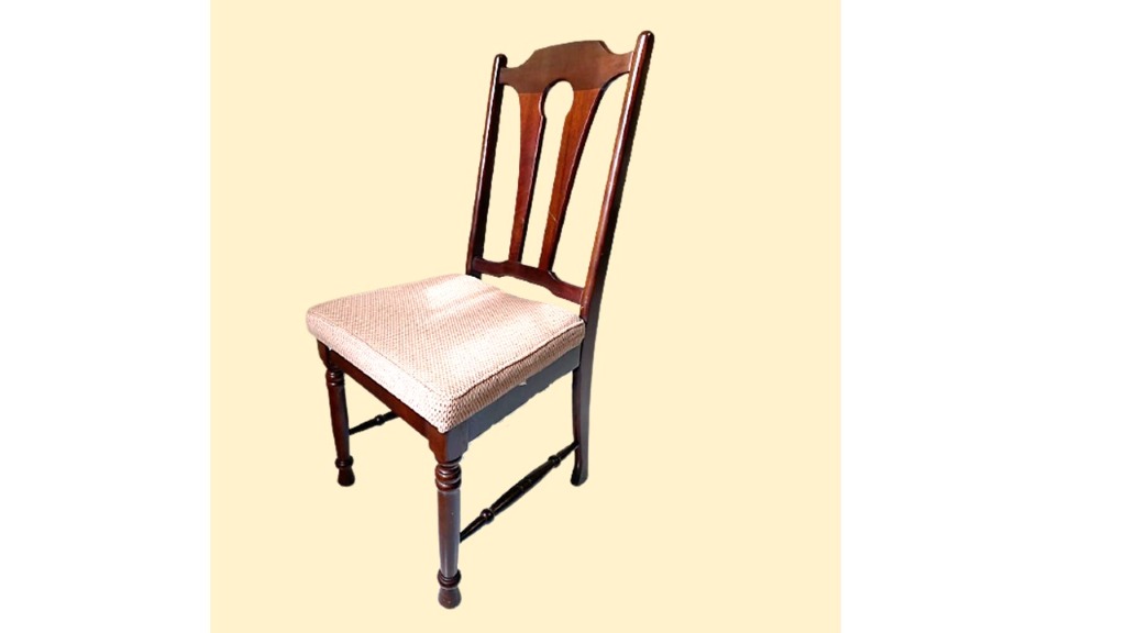 Antique solid hardwood chair, Furniture & Home Living, Furniture ...